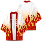 Kyojuro Fire Kimono, Japanese Anime Cardigan Kimono – Divesart
