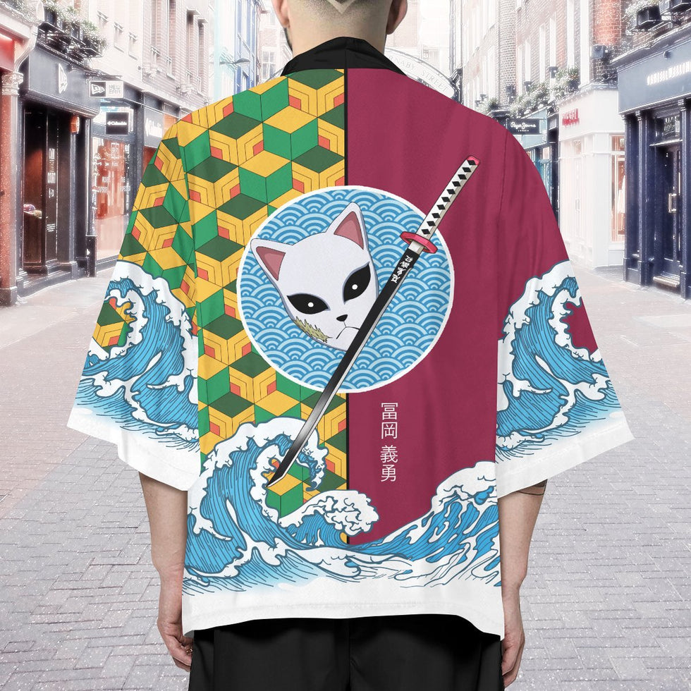 Tomioka Blade Kimono, Japanese Anime Cardigan Kimono – Divesart